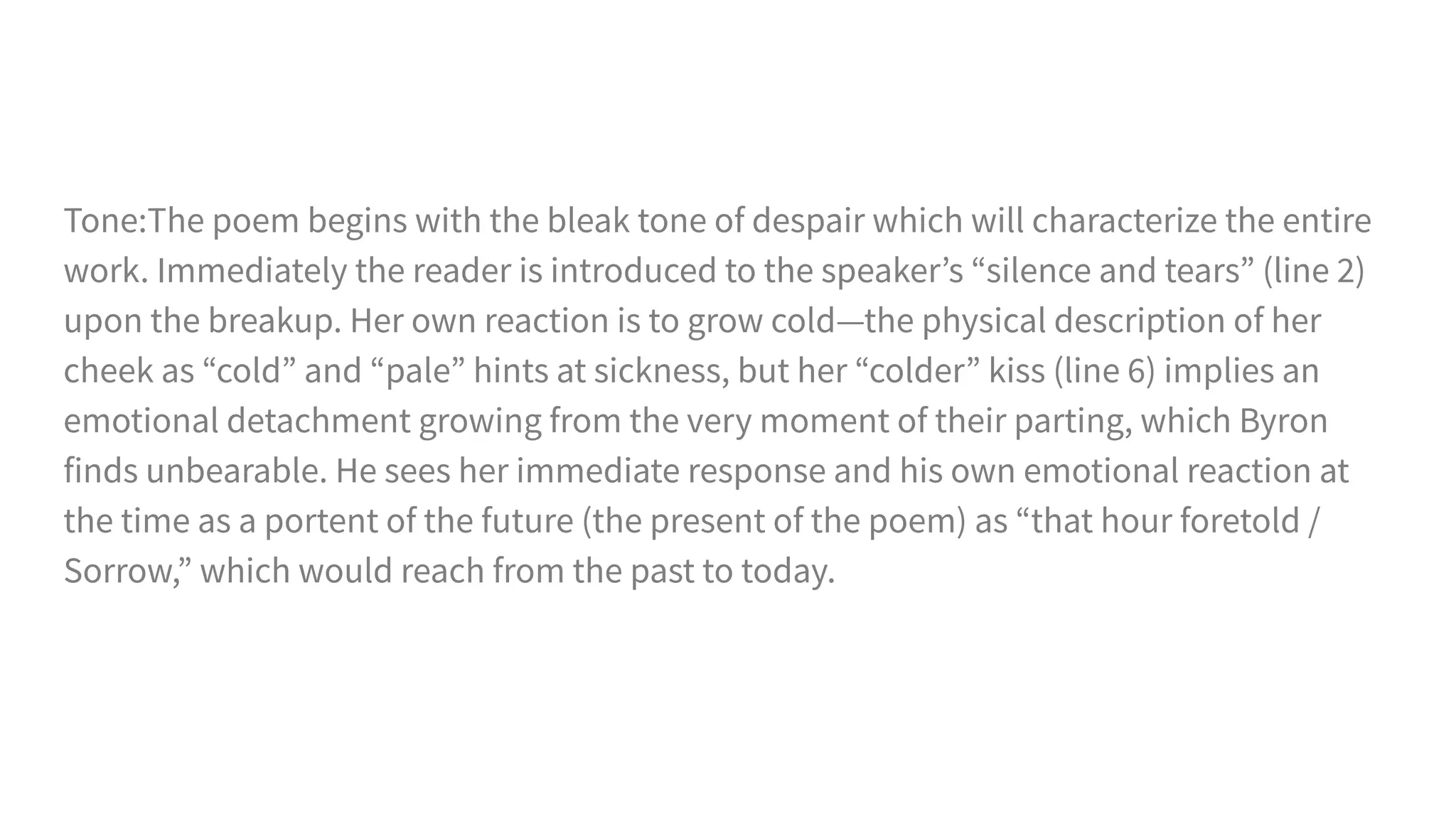 When we two parted | PDF