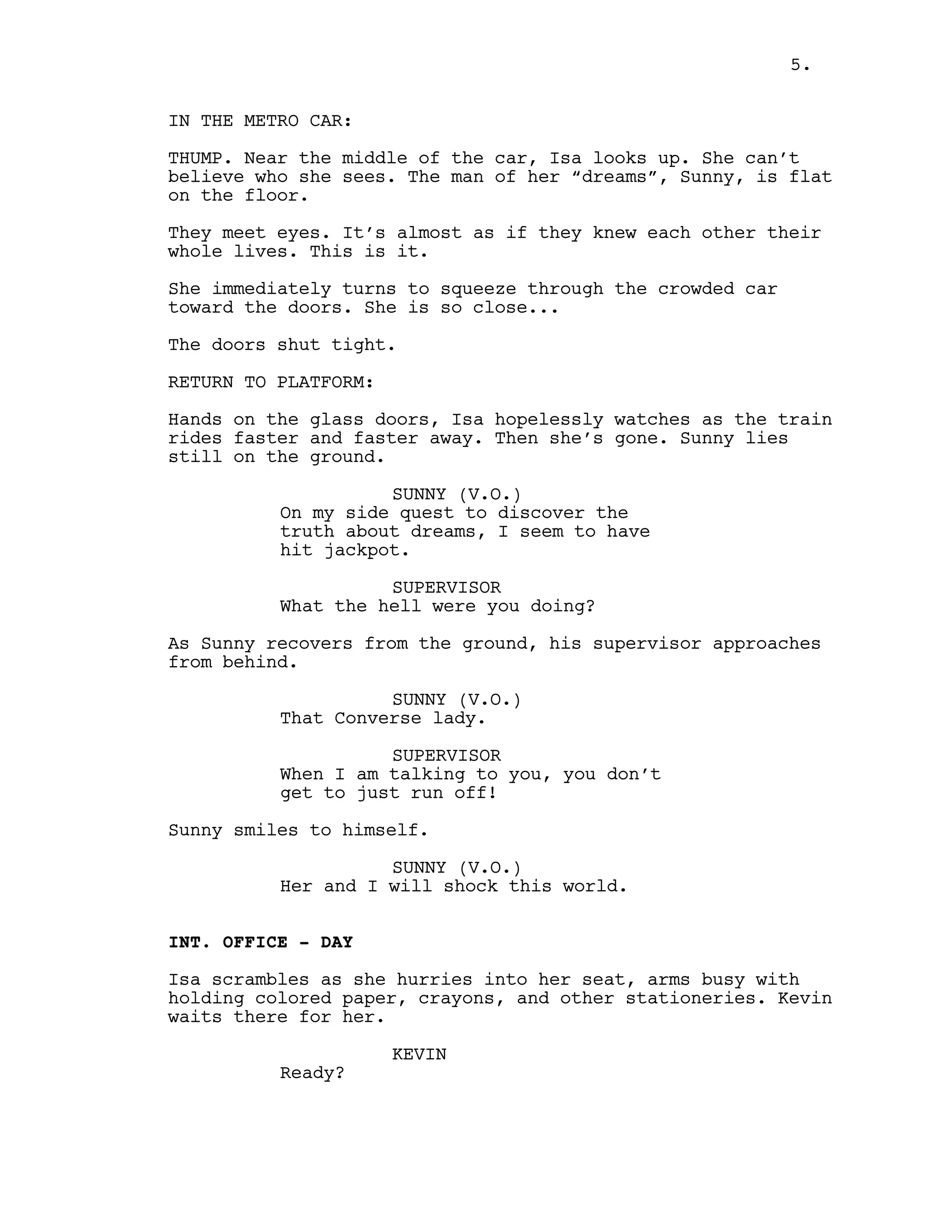 When We Wake Up Script (Daniel Pan) Portfolio | PDF