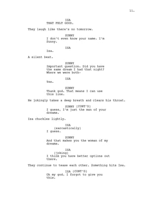 When We Wake Up Script (Daniel Pan) Portfolio | PDF