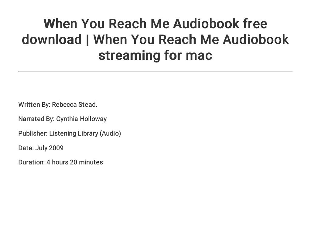 When you reach me book review - oomaz