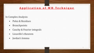 Wiener Hopf Method | PPTX