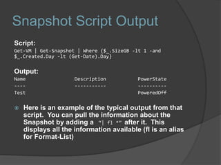 Where to start with power cli | PPT