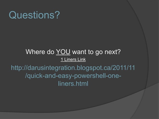 Where to start with power cli | PPT