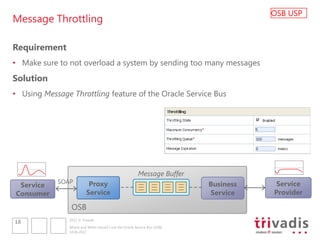 Where and when to use the Oracle Service Bus (OSB) | PPTX