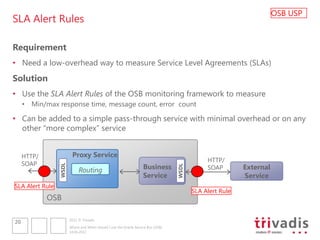 Where and when to use the Oracle Service Bus (OSB) | PPTX