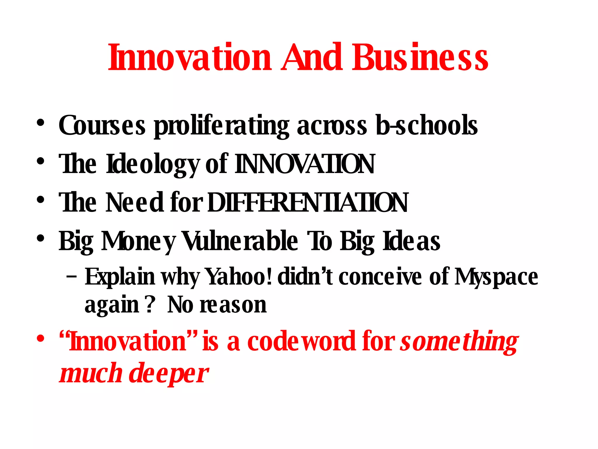 Where Do Ideas Come From Srini Kumar | PPT