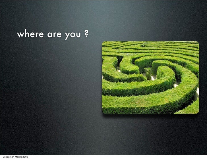 Where do you want to go today?