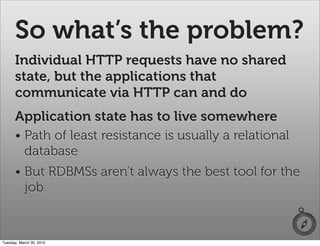 Scaling GIS Data in Non-relational Data Stores | PPT
