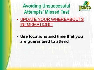 Whereabout Information Guide | PPT