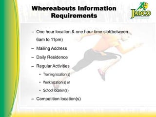 Whereabout Information Guide | PPT