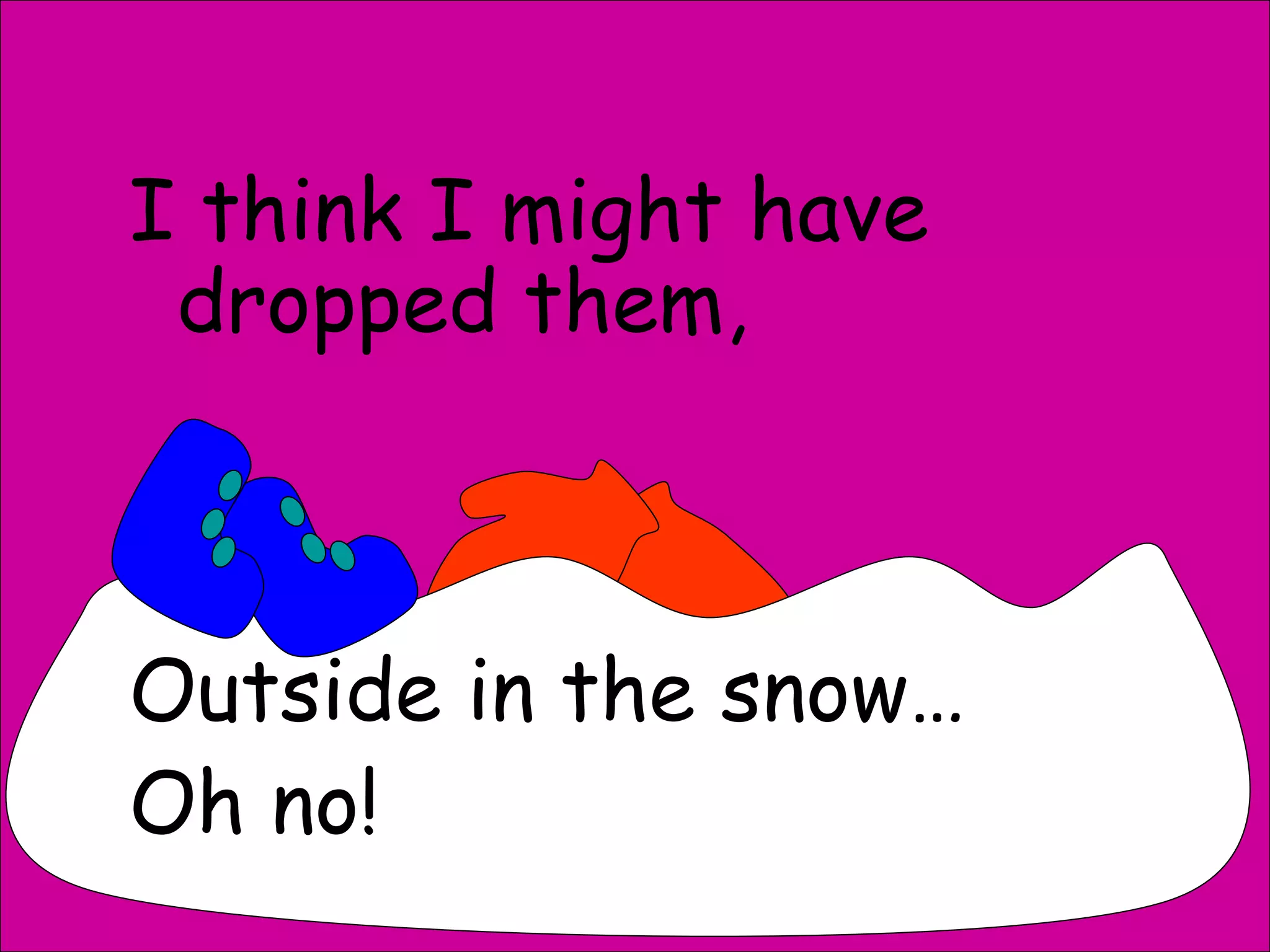 Where Are My Mittens | PPT
