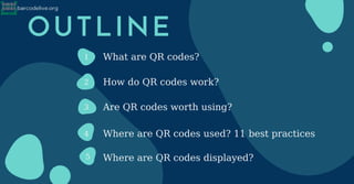 Where are QR codes used? Ways to use it effectively 2022 | PPT