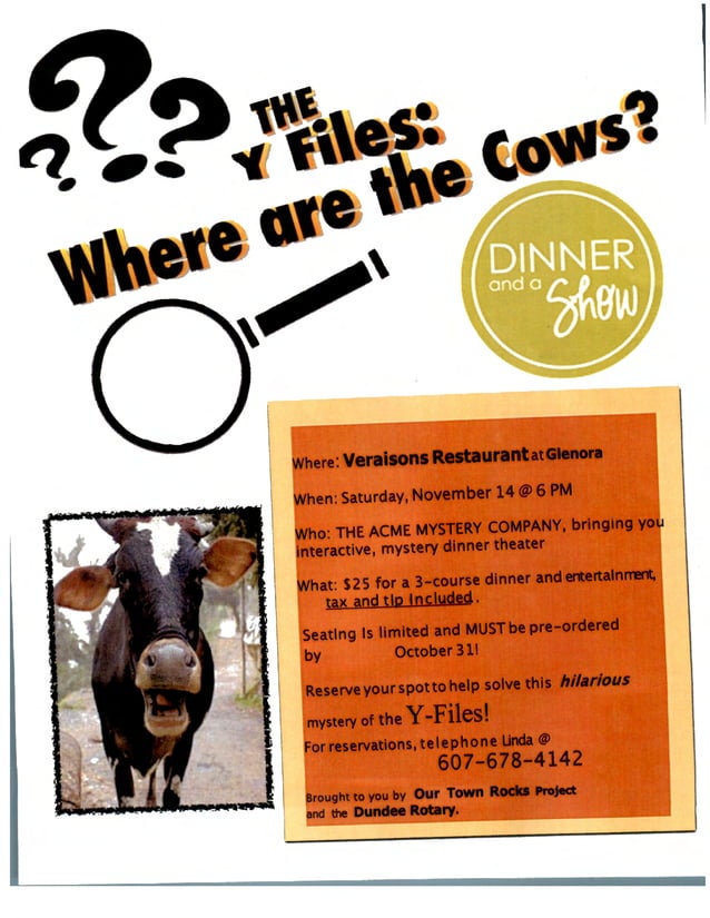 Where are the cows flyer | PDF