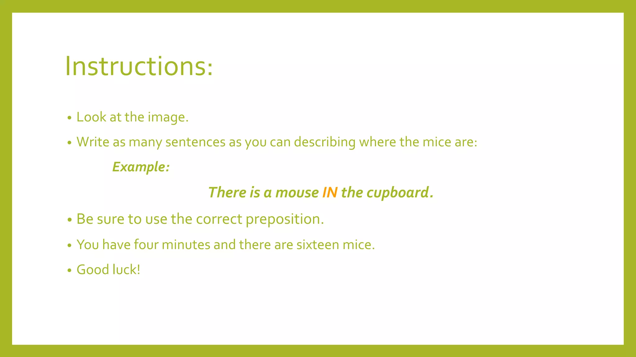 Where are the mice | PPTX