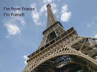 Where are you from | PPT