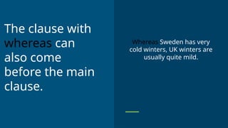 grammar connectors whereas, both and neither | PPTX