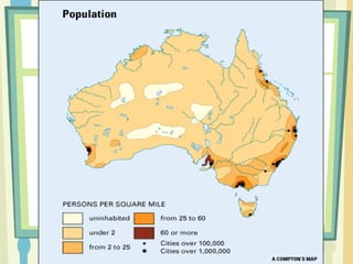 Where australians live | PPT