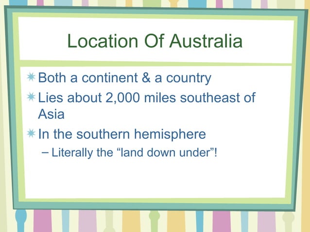 Where Australians Live | PPT | Australia and Oceania Travel | Travel ...