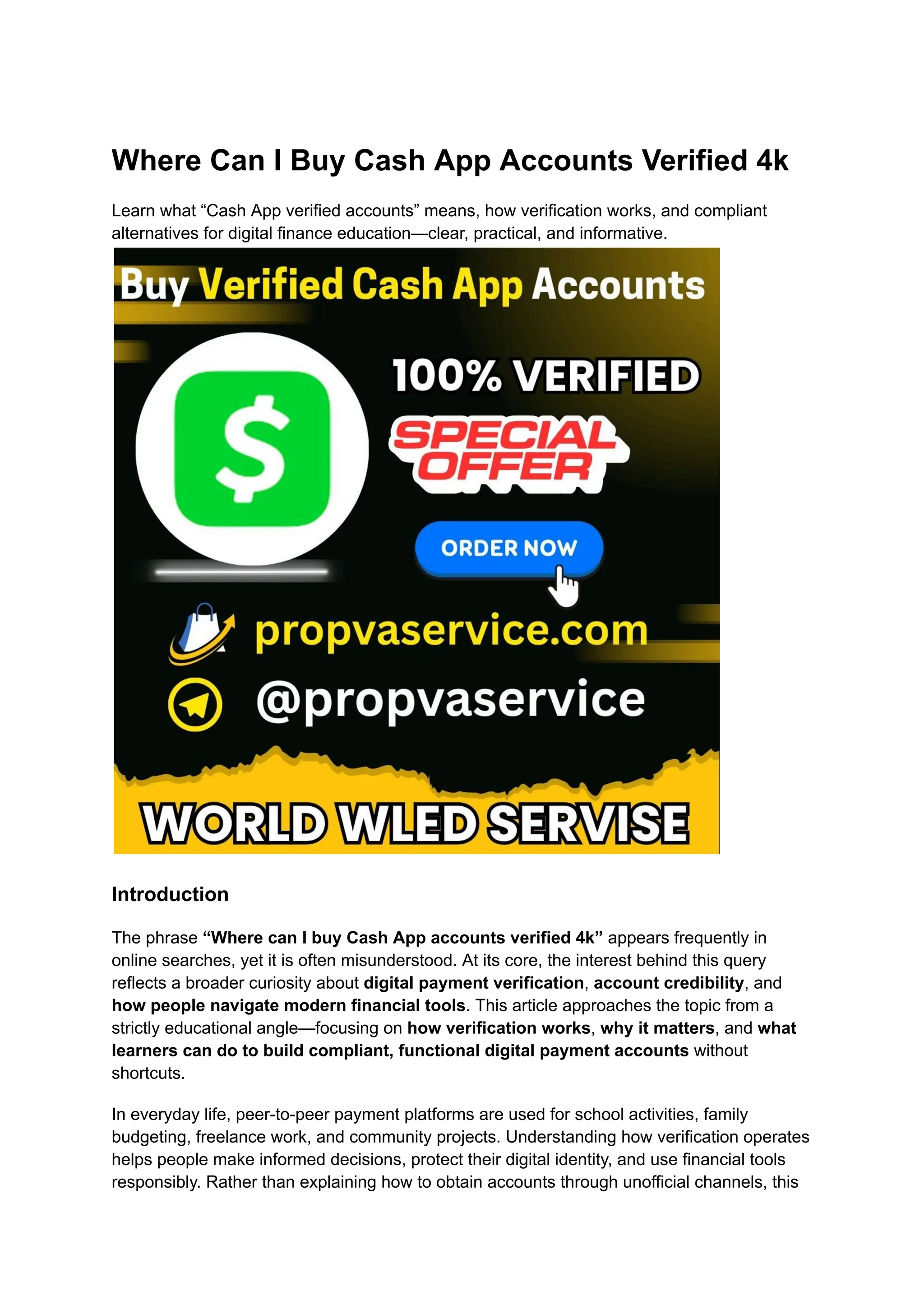 Where Can I Buy a Cash App Account Verified 4k.pdf
