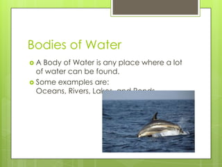 Where can we find water edited | PPTX