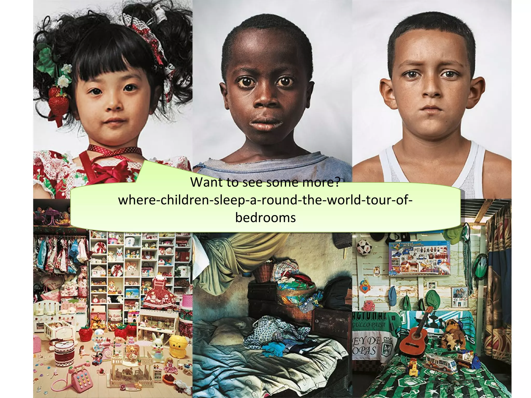 Where children sleep photo collection | PPT