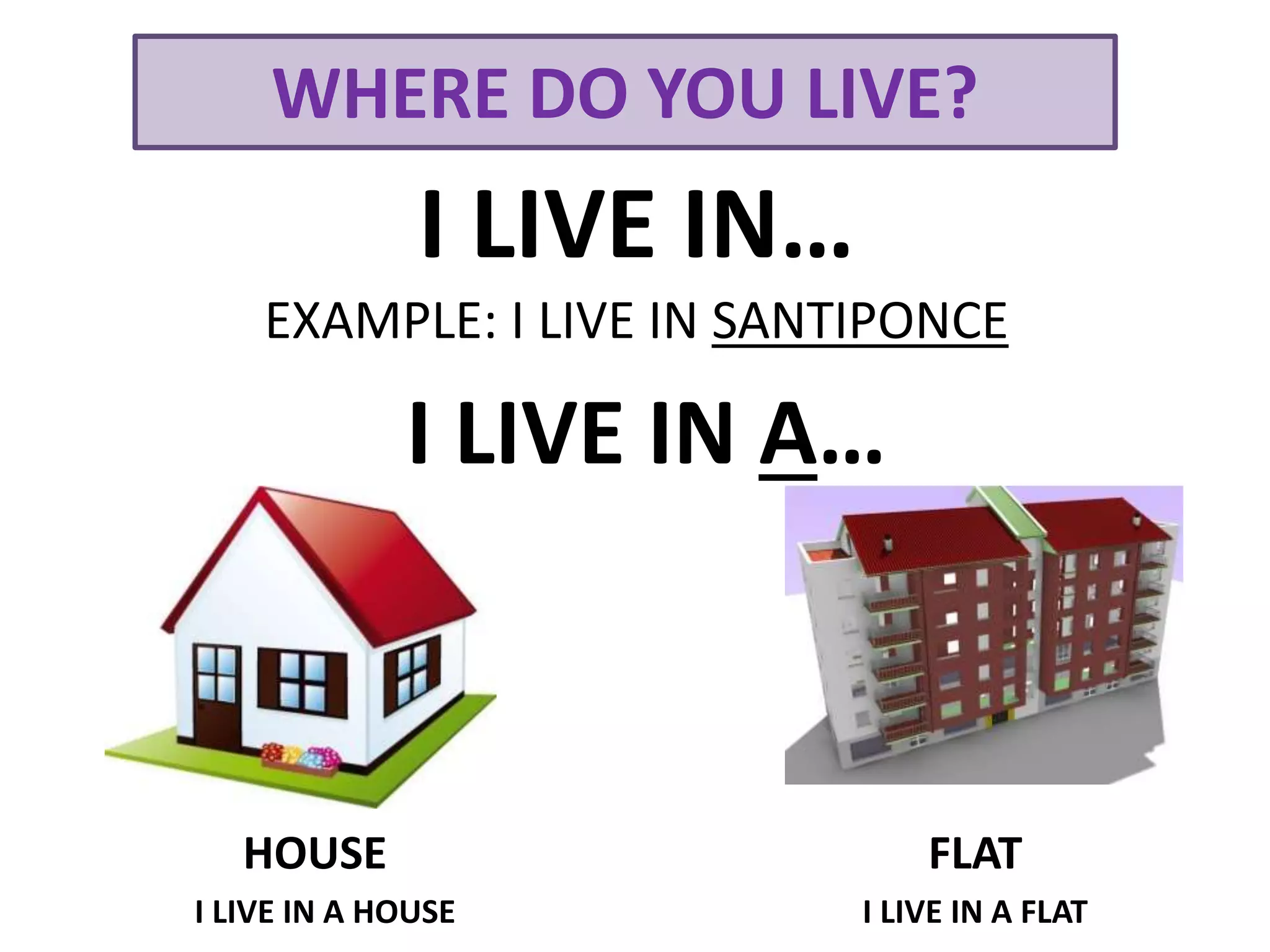 Where do animals live | PPTX