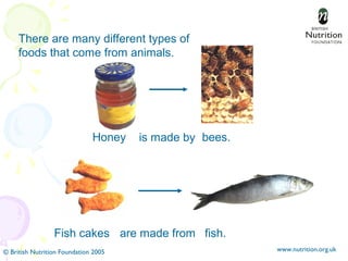 Where does food come from | PPT