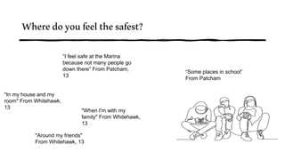 Where do I feel the safest and the most unsafe? | PPTX
