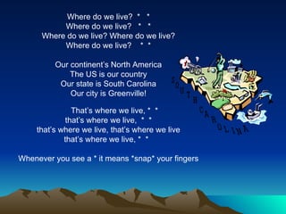 Where do we live | PPT