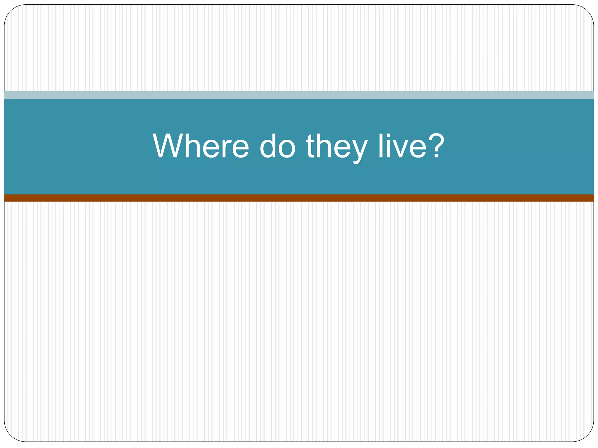Where do we live 2 | PPT
