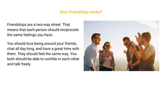 Where friendshp starts | PPT