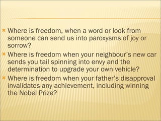 Where Is Freedom | PPT