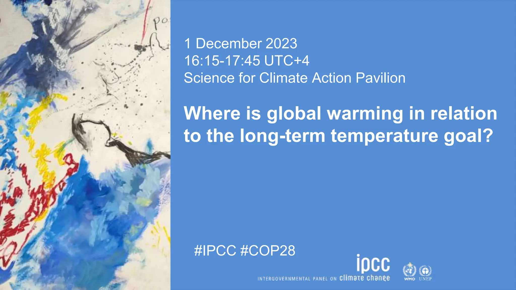 Where is global warming in relation to the long-term temperature goal ...