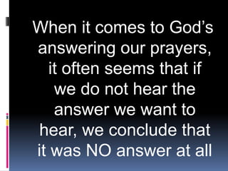 Where Is God When We Need Him at our difficulties | PPT