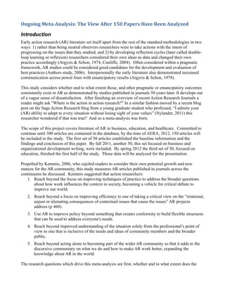 Where is the action in action research presentation in san diego | PDF