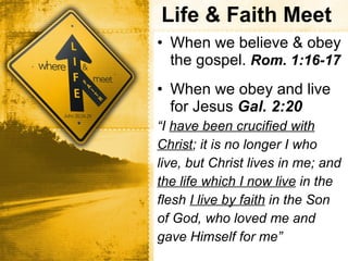 Where Life And Faith Meet | PPT