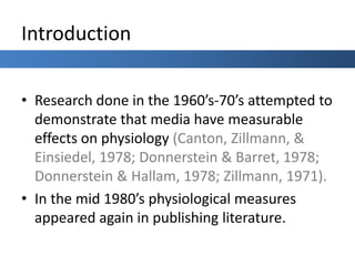 Where psychophysiology meets the media - a book chapter by Lang, Potter ...