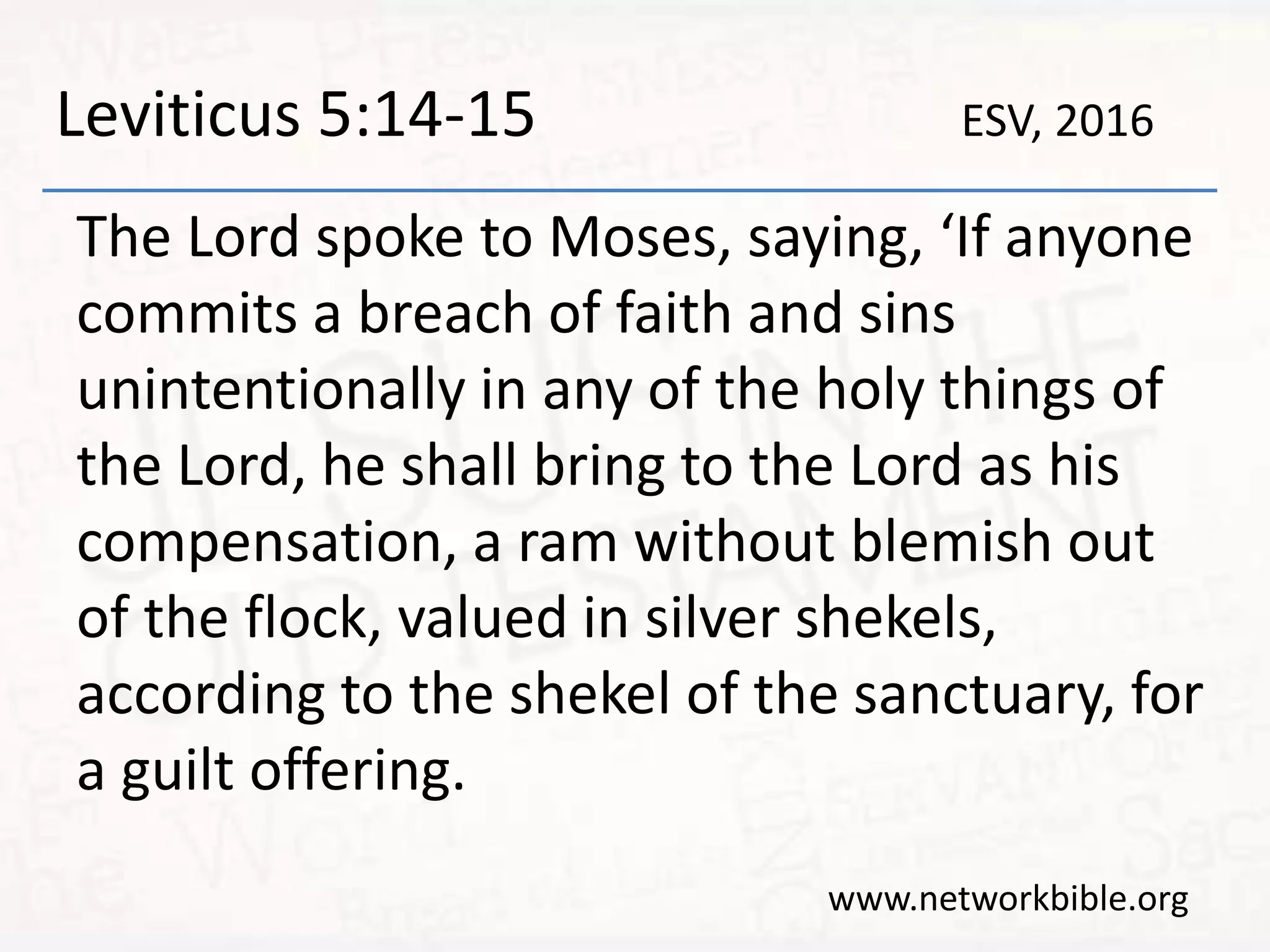 Wheres_Jesus_in_Leviticus_part05_The_Guilt_Offering | PPT