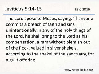 Wheres_Jesus_in_Leviticus_part05_The_Guilt_Offering | PPT