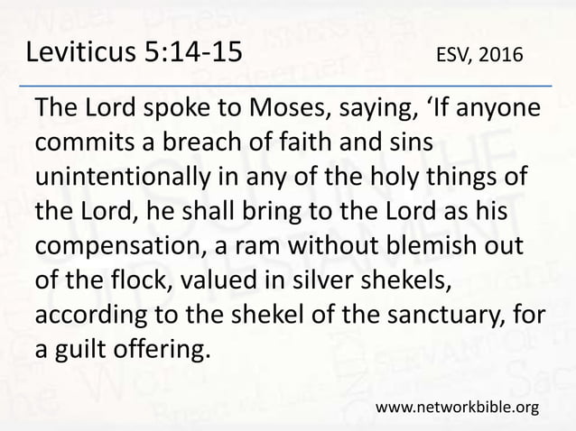 Wheres_Jesus_in_Leviticus_part05_The_Guilt_Offering | PPT