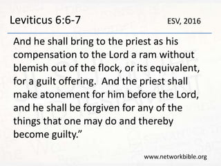 Wheres_Jesus_in_Leviticus_part05_The_Guilt_Offering | PPT