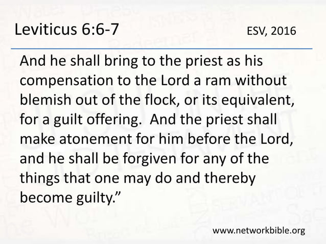 Wheres_Jesus_in_Leviticus_part05_The_Guilt_Offering | PPT