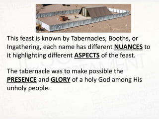 Wheres_Jesus_in_Leviticus_part12_The_Feast_of_Booths | PPT