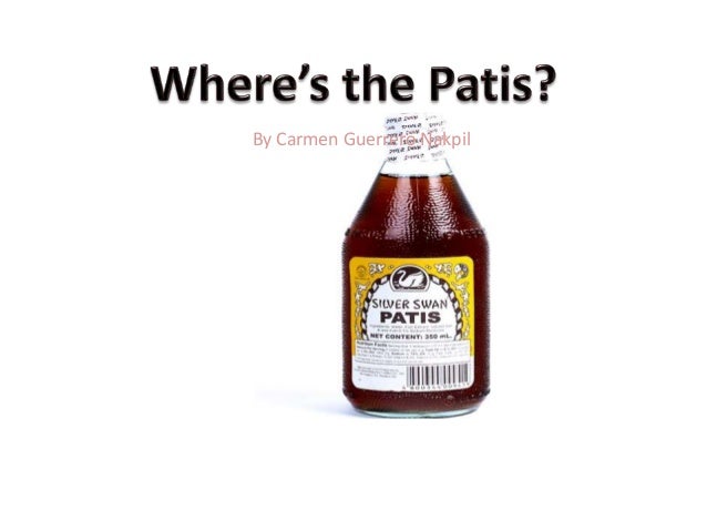 Where's the patis