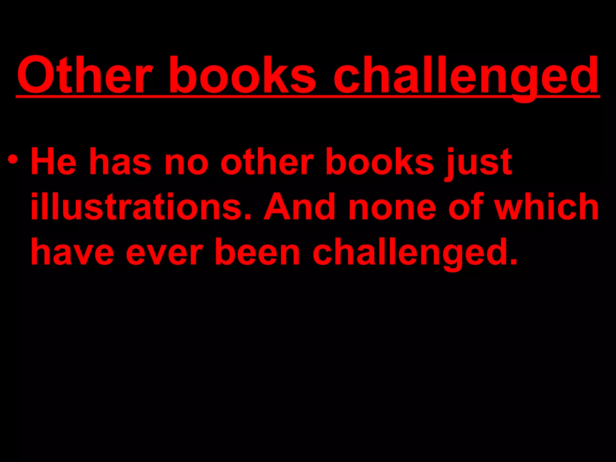 WAYLON RAY'S POWERPOINT PROJECT | PPT | Books and Literature