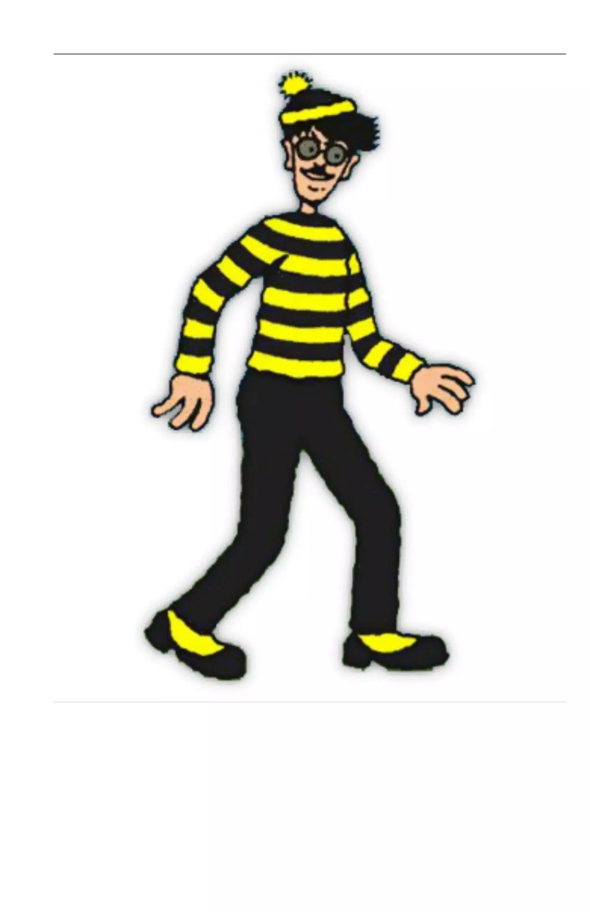 Where's Waldo Scavenger Hunt Images | PDF
