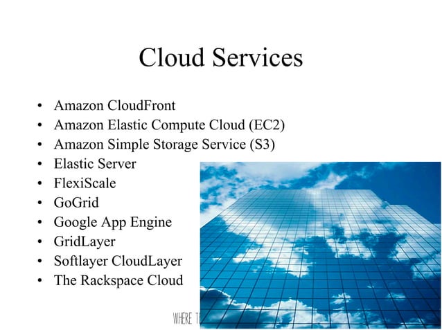 Where The Cloud Things Are | PDF | Cloud Computing | Internet