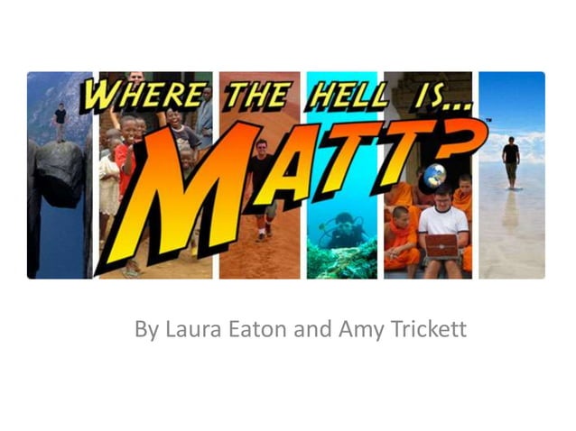 Where The Hell Is Matt | PPT