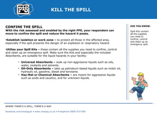 Where theres a spill | PPT