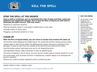Where theres a spill | PPT